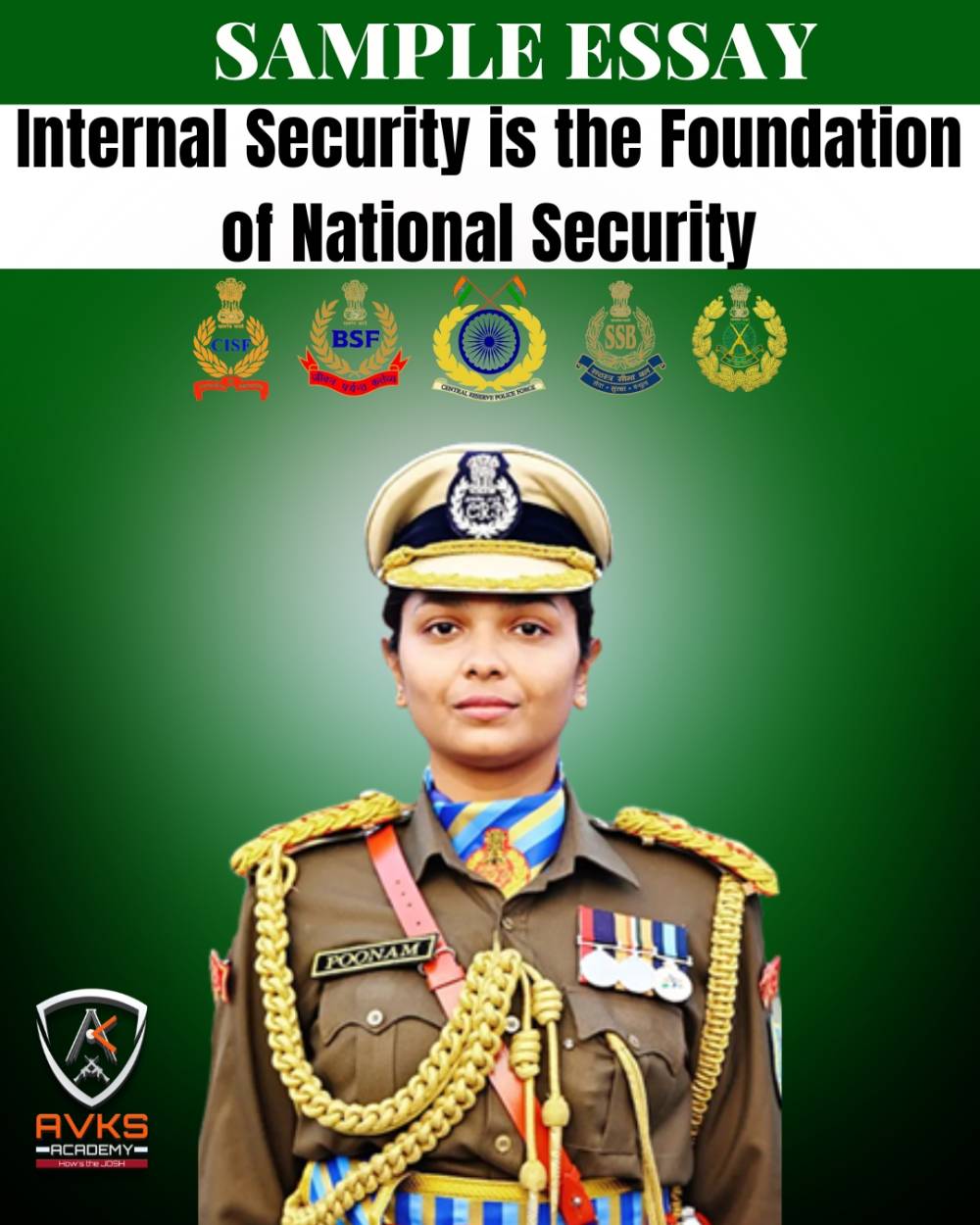 Internal Security is the Foundation of National Security
