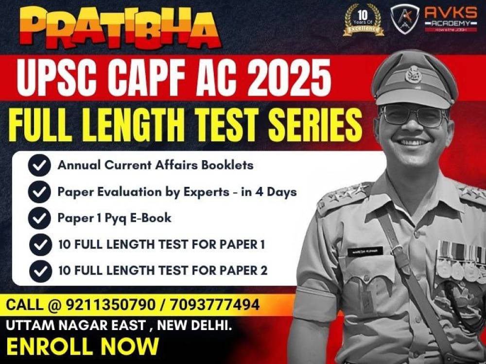 Best Offline Test Series for UPSC CAPF-AC Exam: Why It’s a Game-Changer ...