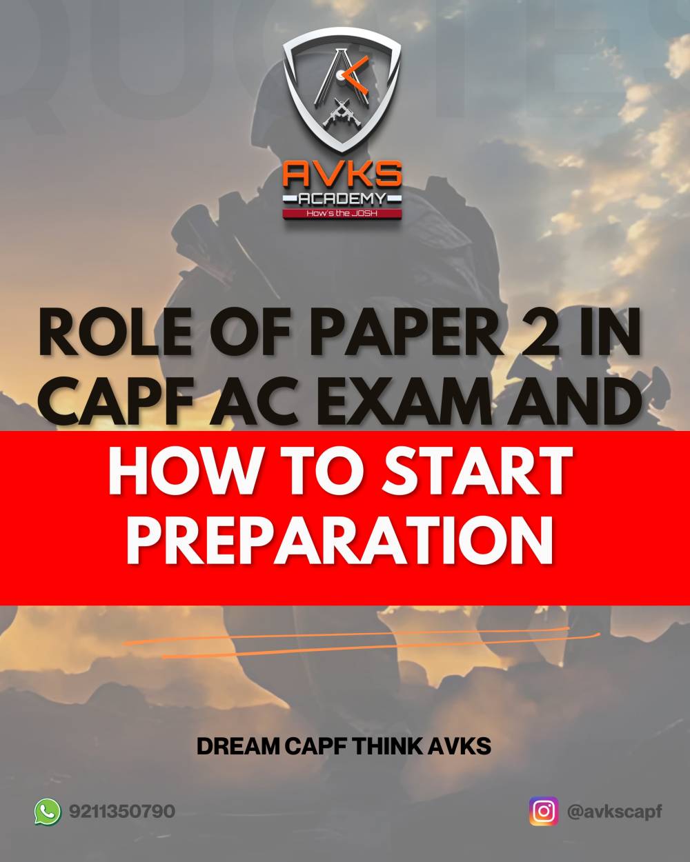 Role of Paper 2 in CAPF AC Exam and How to Start Preparation